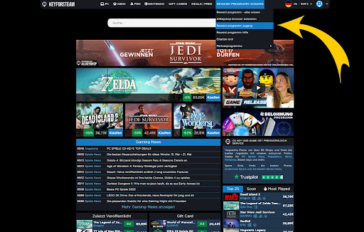 WIE KANN ICH MEINE PUNKTE NUTZEN? - CD-Keys und Steam Keys kaufen bei ...