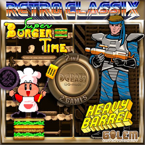 Kaufe Retro Classix 2-in-1 Heavy Barrel & Super BurgerTime Nintendo ...