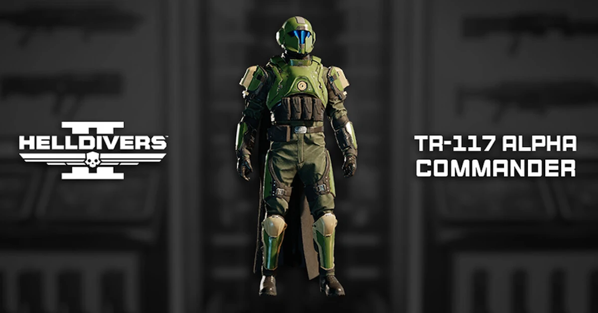 Helldivers 2 Kostenloses DLC-Rüstzeug 'R-117 Alpha Commander' – So ...