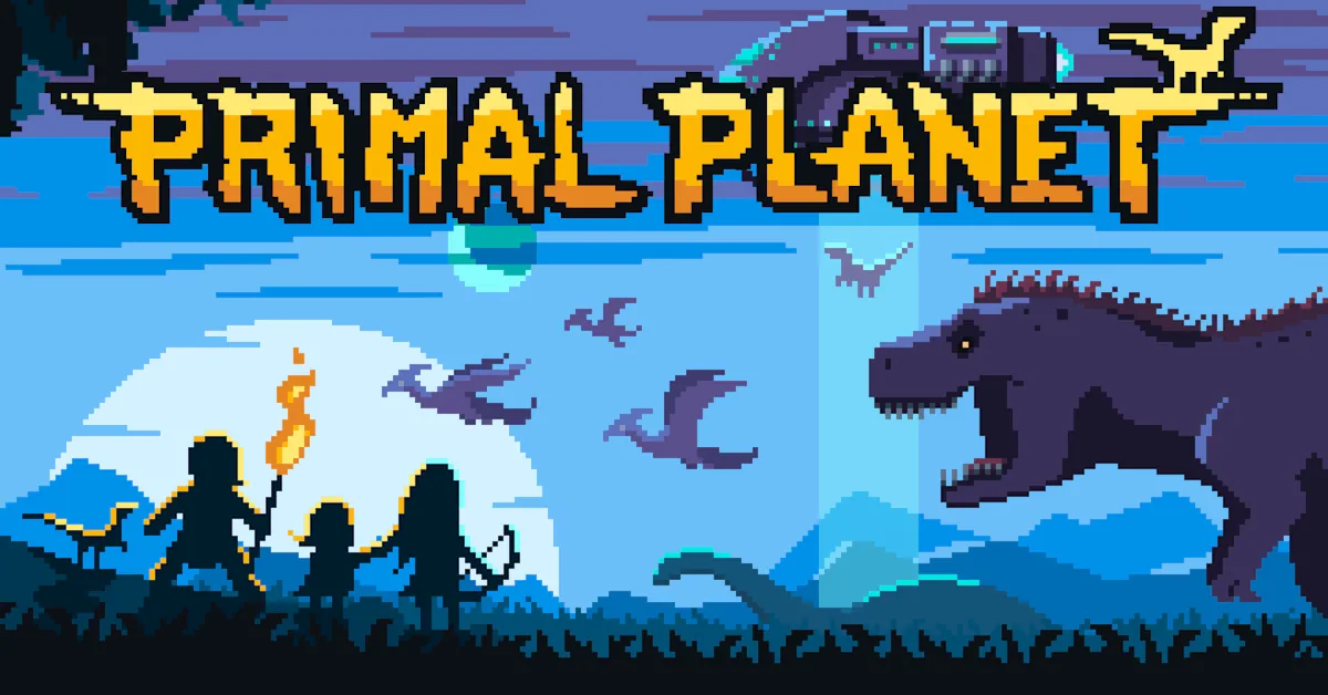 Primal Planet erscheint heute: Erkunde ein Pixel‑Dinovania voller Familie, Dinosaurier und ...