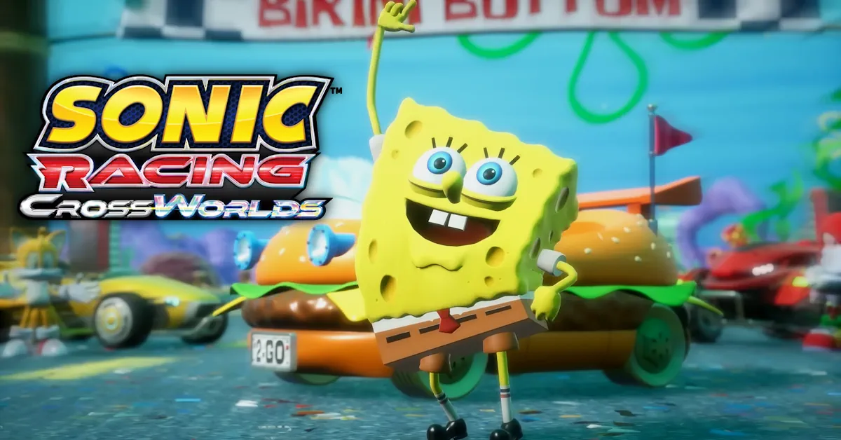 Sonic Racing: CrossWorlds-DLC dreht auf – SpongeBob, Turtles & Avatar ...