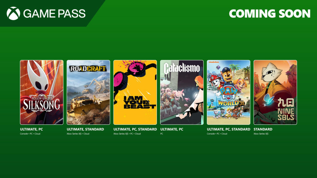 Xbox Game Pass September 2025: Liste der bestätigten Spiele ...